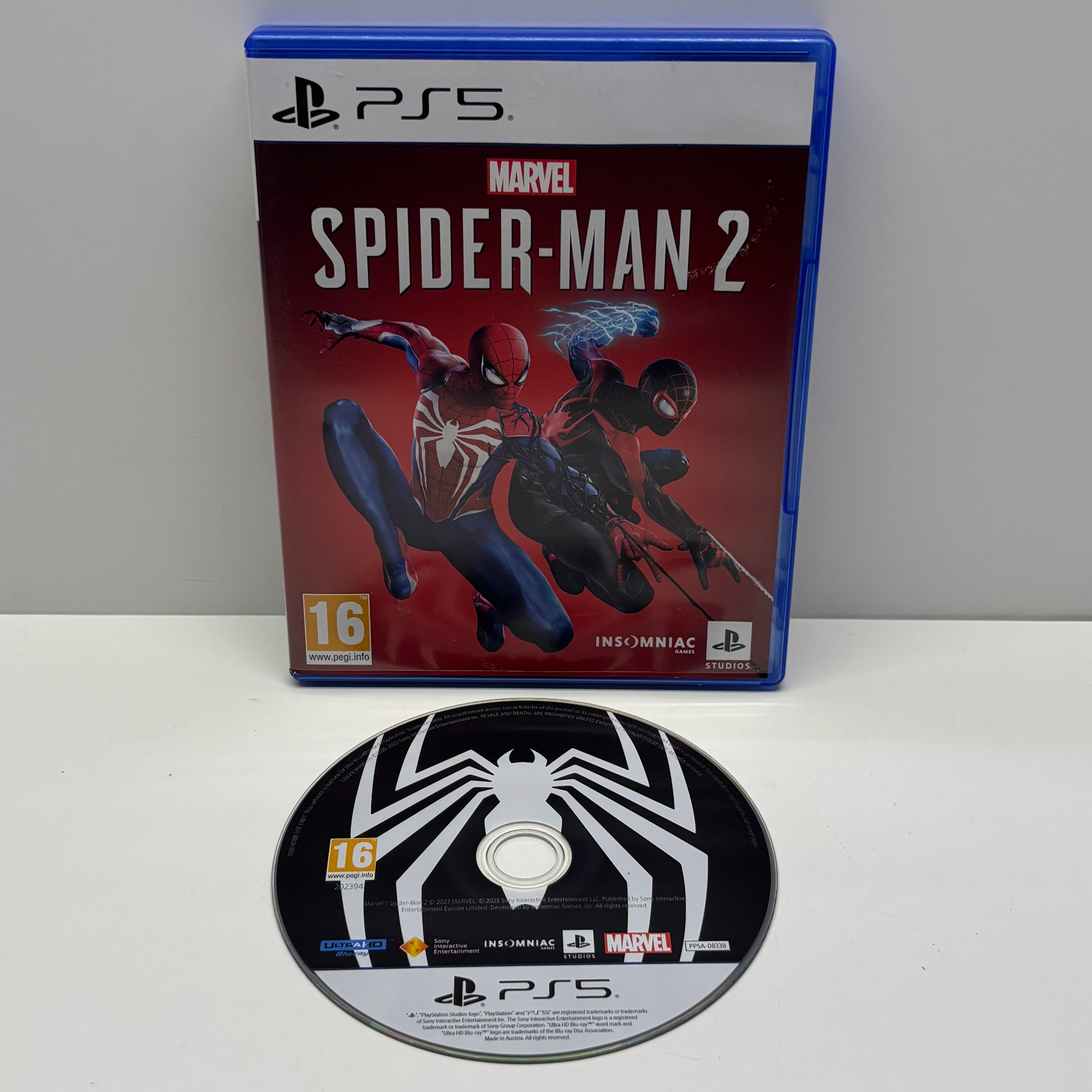 Pre-owned Marvel Spider-Man 2 for Sony Playstation 5 (PS5) - Own4Less